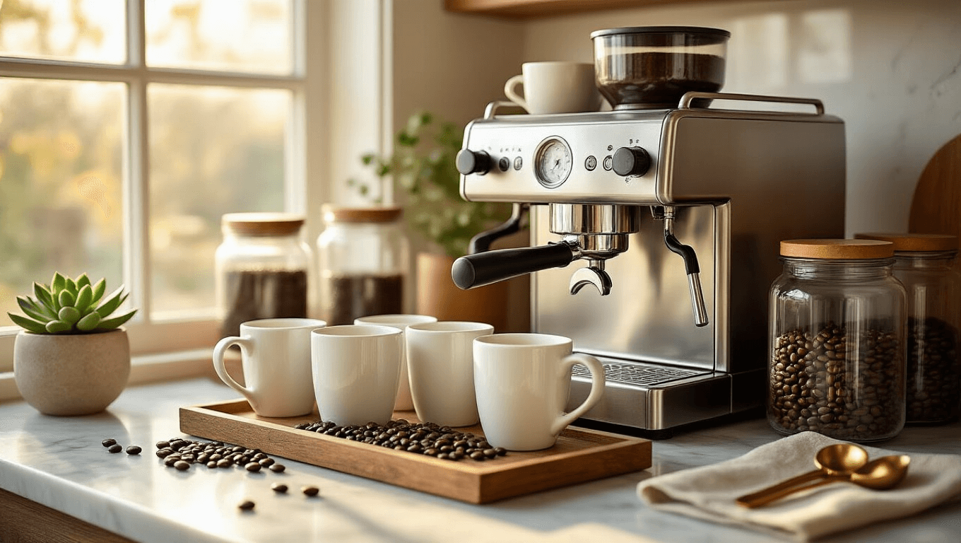 Create Your Perfect Countertop Coffee Station: A Stylish & Functional Guide